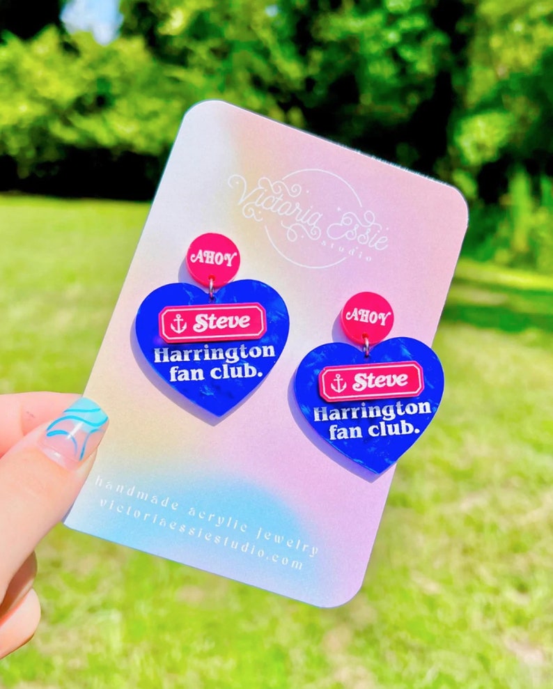 Steve Harrington Stranger Things Earrings - Etsy