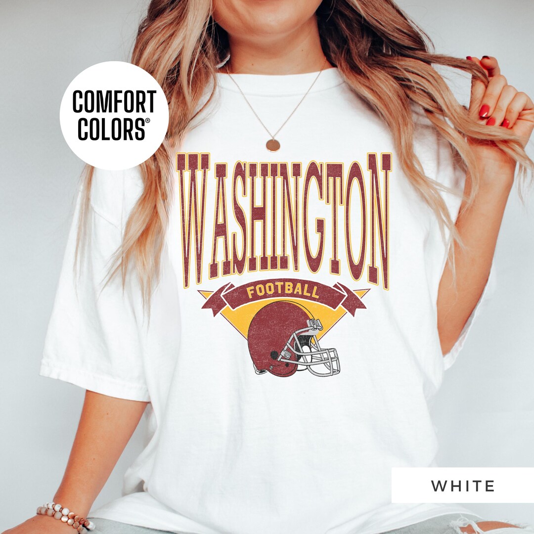 Vintage Style Washington Football Comfort Colors Washington Commanders ...