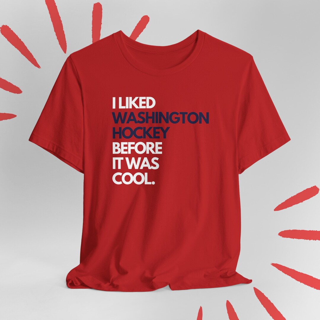 Capitals Fan Before It Was Cool Washington Capitals Shirt for Husband ...