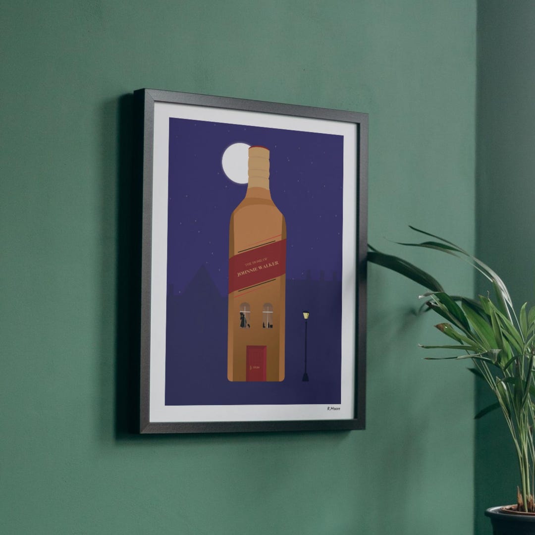 The Home of Johnnie Walker Print | Poster - Etsy UK