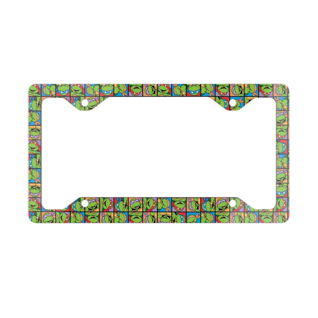 Ninja Turtle License Plate Frame - Etsy