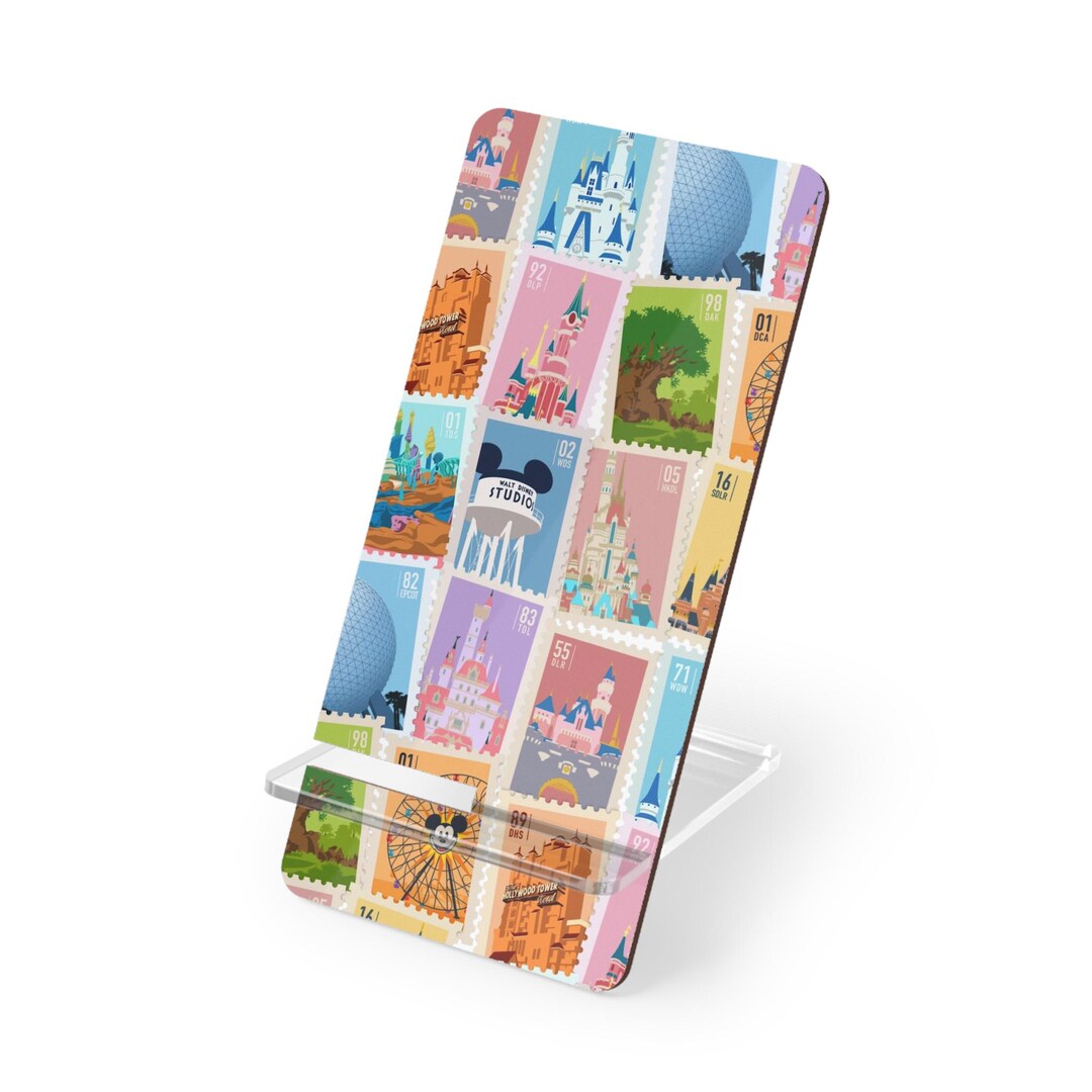 Disney Worldland Park Icons Smartphone Stand, Disney Phone Holder Dock ...