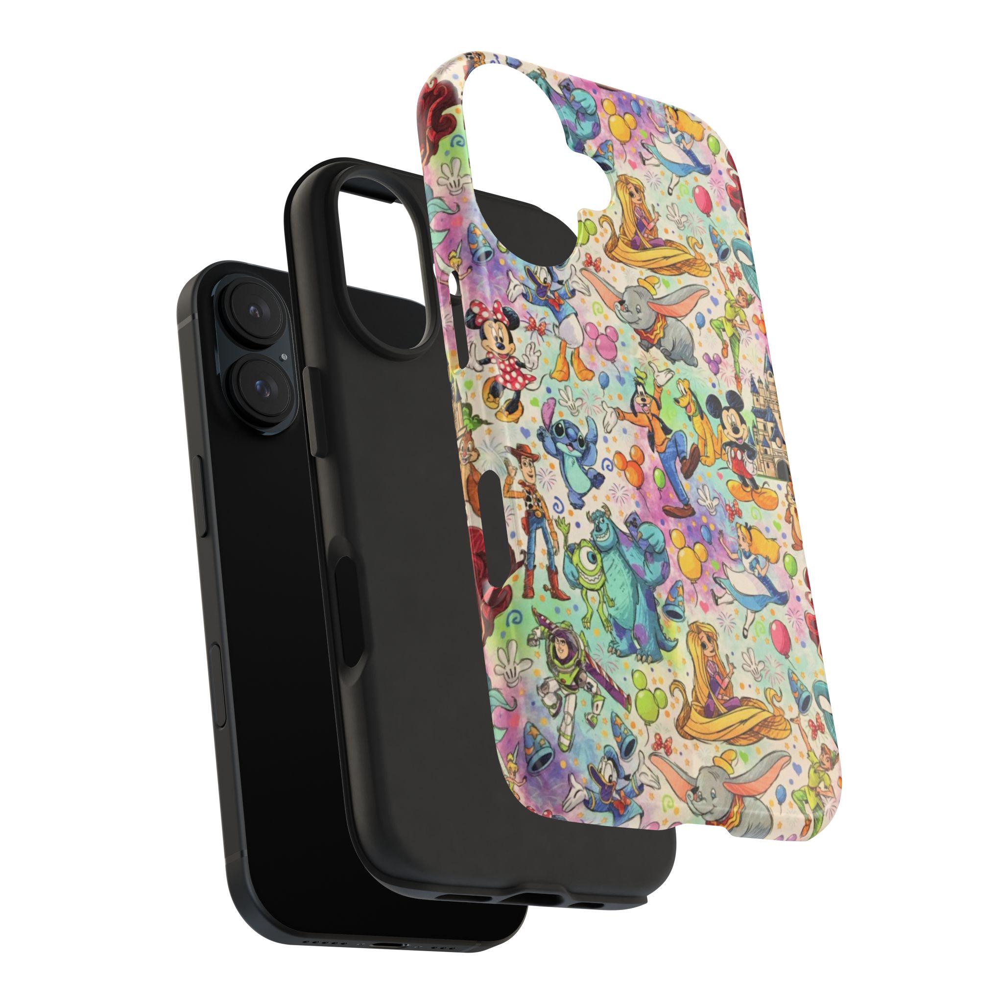 Disney Multiple Character Samsung iPhone Case, Mickey Minnie Goofy ...