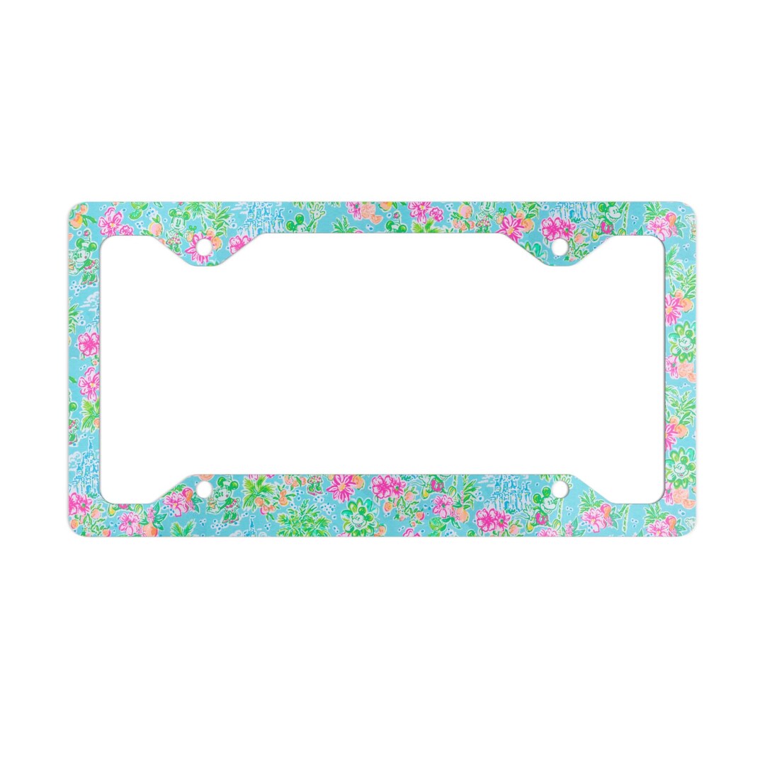 License Plate Frame, Disney Mickey Minnie Mouse Car Accessory, Pink ...