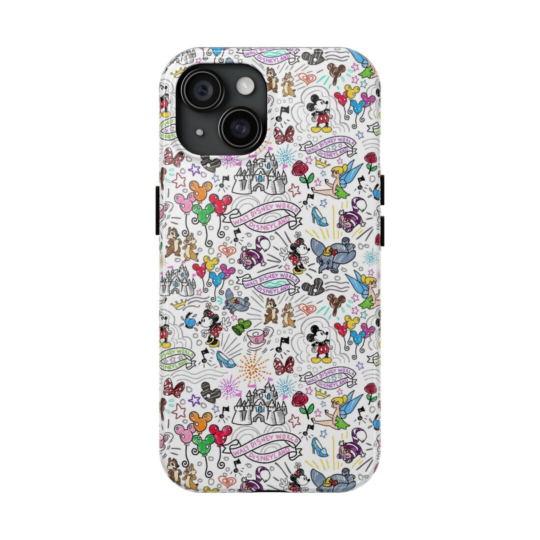 Mickey Mouse Minnie Mouse Phone Case, Disney Tough Phone Cover, iPhone ...
