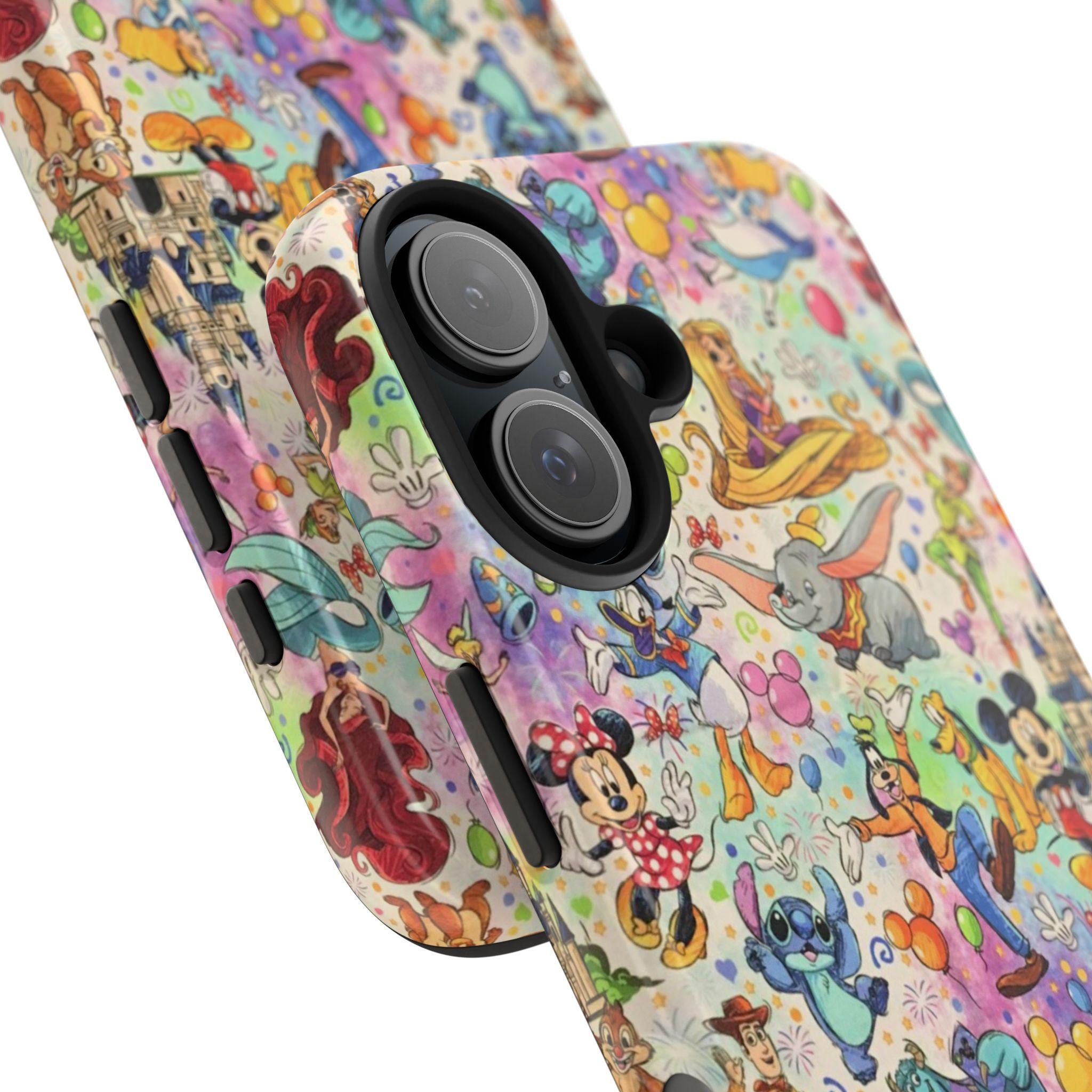 Disney Multiple Character Samsung iPhone Case, Mickey Minnie Goofy ...