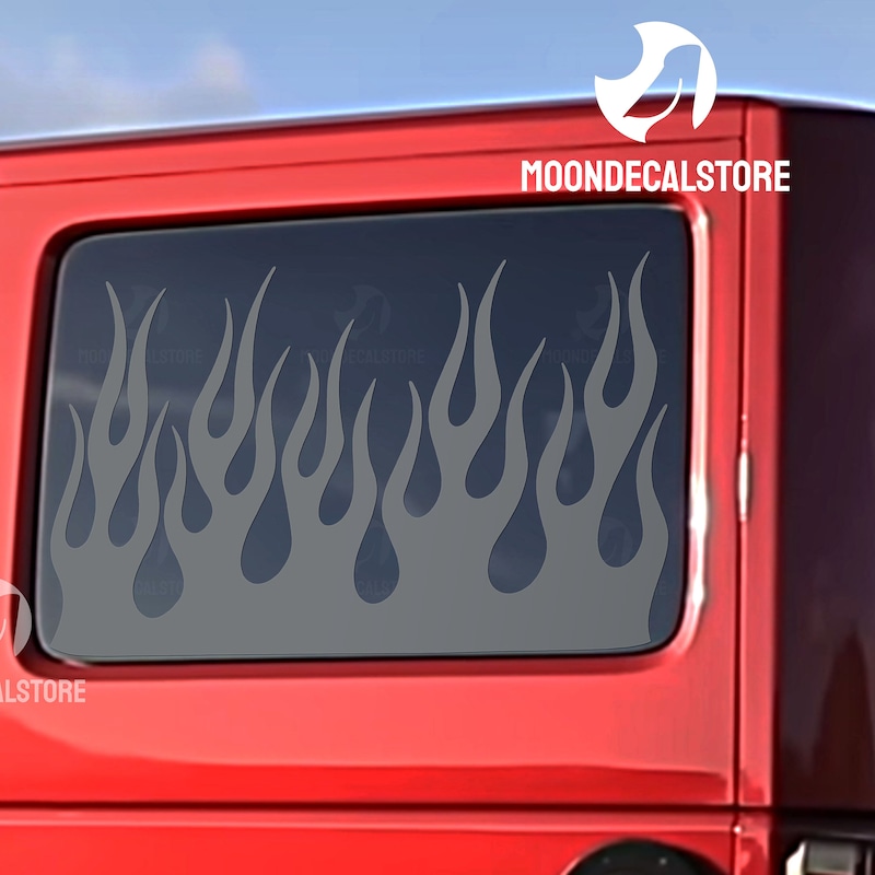 Flame Decals - Etsy