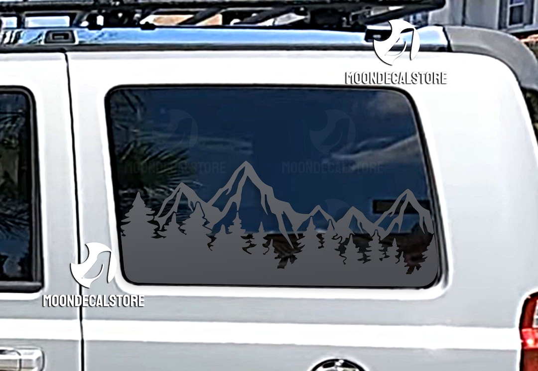 Fits 2005-2010 Jeep Commander Quarter Window Outdoor Mountain Tree ...
