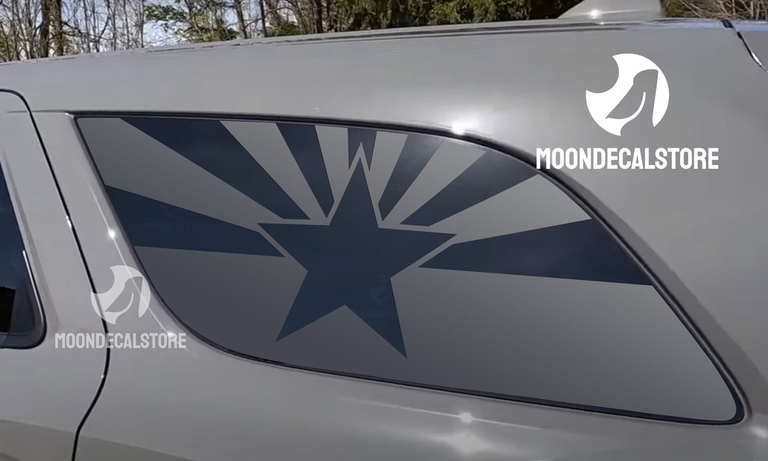 Fits 2011-2025 Dodge Durango Quarter Window Arizona State Flag Decal ...