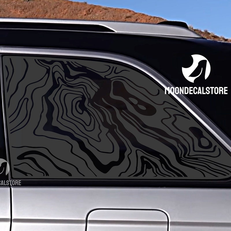 Topographical Map for Jeep - Etsy