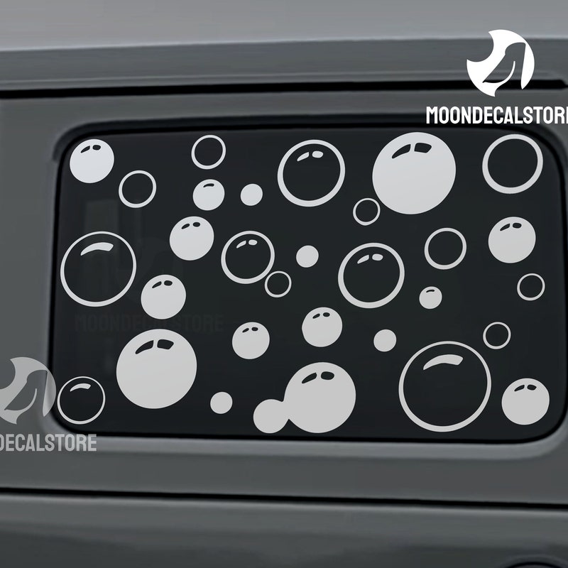 Bubbles Decal - Etsy