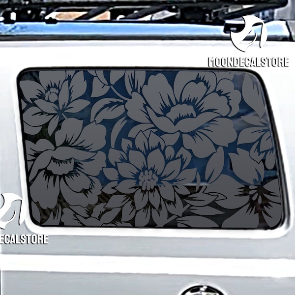 Floral Decal - Etsy