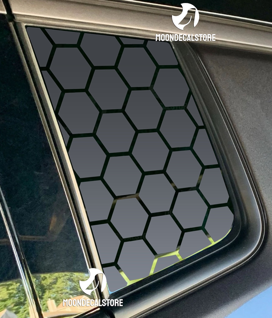 Fits 2017-2025 Jeep Compass Quarter Window Honeycomb Decal Sticker - Etsy