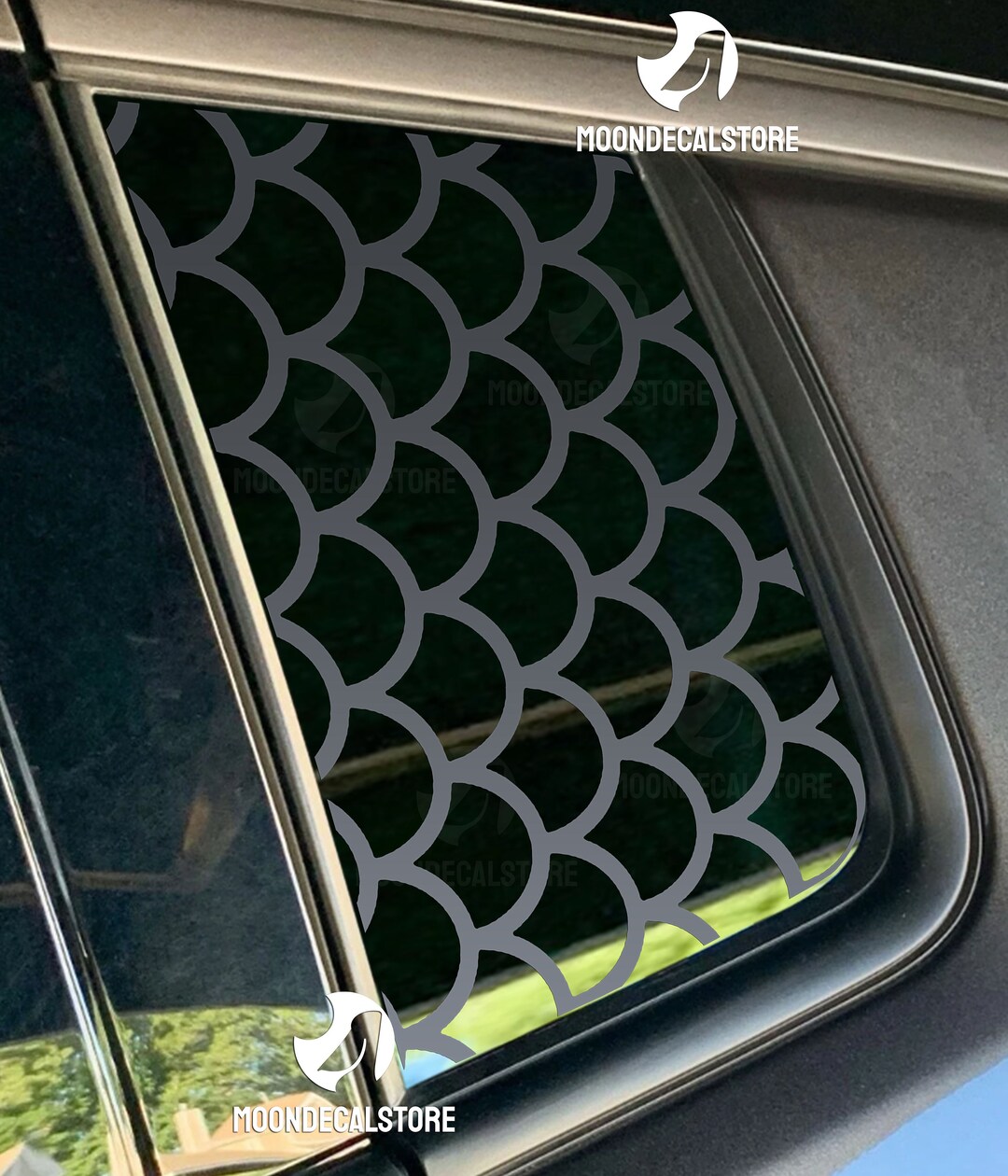 Fits 2017-2023 Jeep Compass Quarter Window Mermaid Scale Decal - Etsy