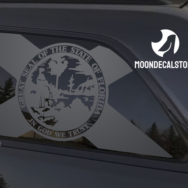 Quarter Panel Window Flag Decal - Etsy