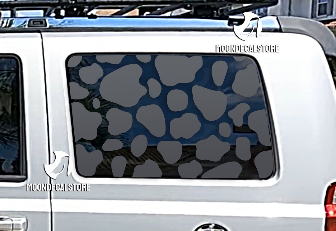 Fits 2005-2010 Jeep Commander Quarter Window Cow Print Decal Sticker - Etsy