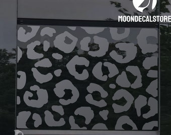 Leopard Back Window Decal - Etsy