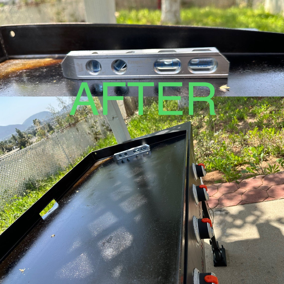 Bbq/smoker/flat Top Griddle Leveler - Etsy