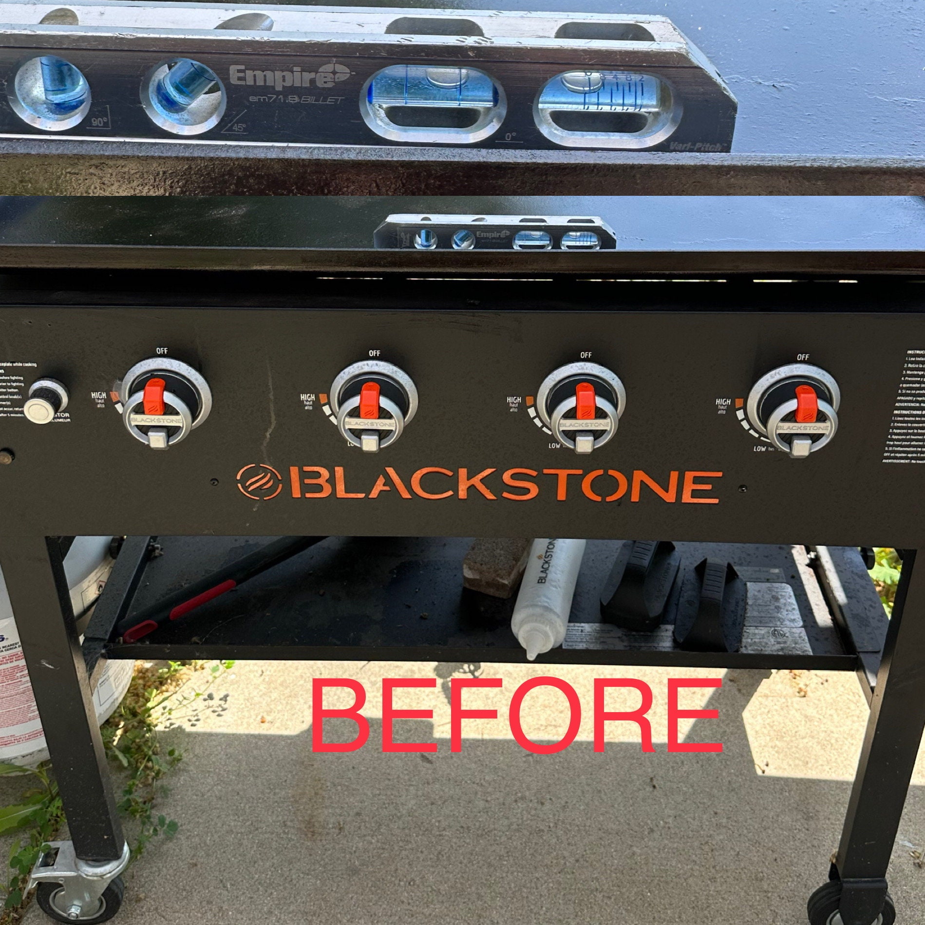 Bbq/smoker/flat Top Griddle Leveler - Etsy