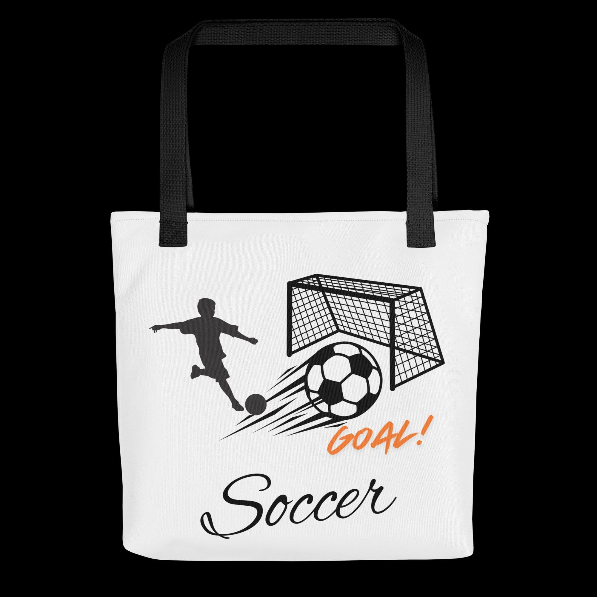 The "soccer Themed" Tote Bag Game Day Essentials Tote Bag Soccer Fan ...