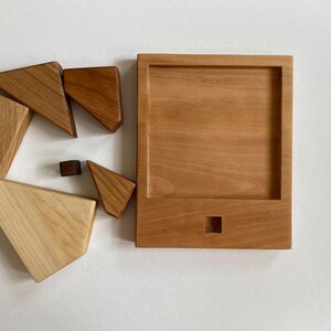 Handcrafted Square Plus Block Puzzle | Wood Strategy Board Game | Brain ...