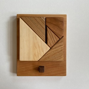 Handcrafted Square Plus Block Puzzle | Wood Strategy Board Game | Brain ...