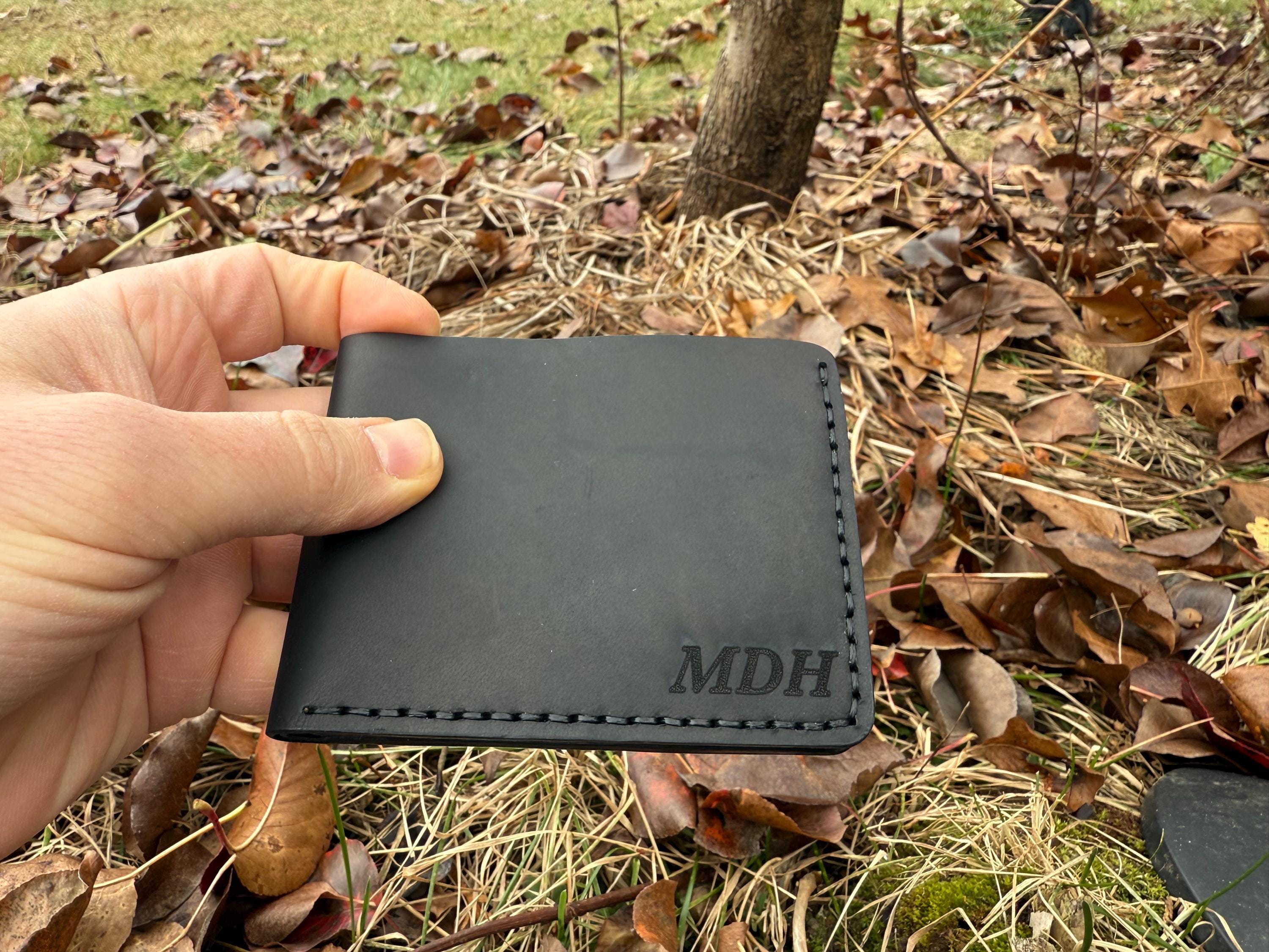 Handmade Leather Wallet, Personalized Wallets for Men, Full Grain ...