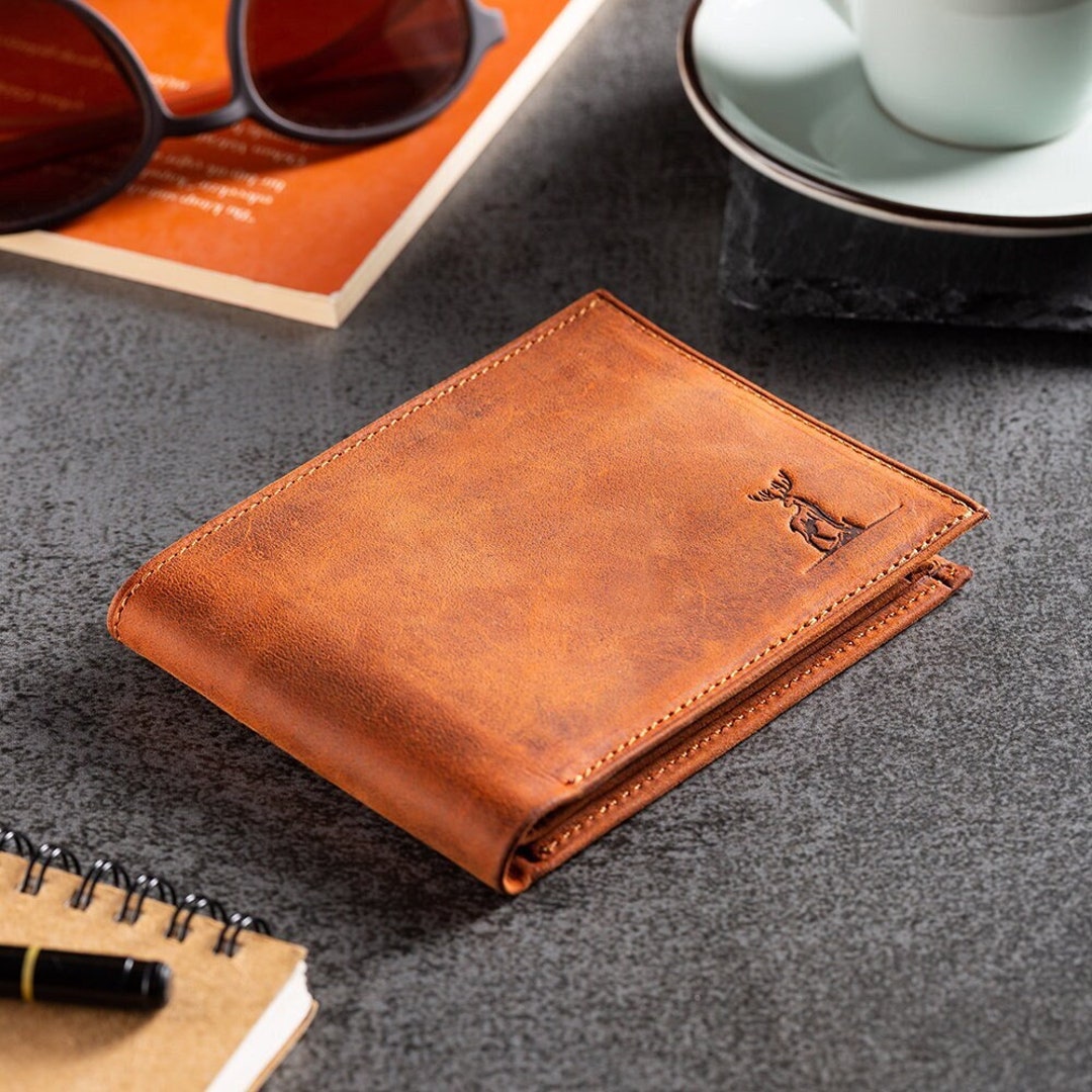 Personalized Wallets for Men, Bifold Men Wallet With Removable ...