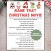 Christmas Movie Game Christmas Party Game Name That Christmas Movie ...