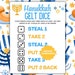 Hanukkah Gelt Game Hanukkah Party Games Hanukkah Games Hanukkah Candy ...