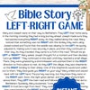 Bible Left Right Game - Bundle L Sunday School Games L Left-right Bible ...