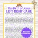 Bible Left-right Game L Birth of Jesus Game L Sunday School Church ...