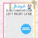 Bible Left Right Game - Bundle L Sunday School Games L Left-right Bible ...