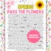 Left-right Spring Game | Spring Pass the Flowers | Left-right Spring ...