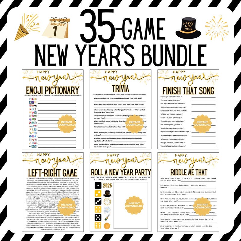 New Year Box for Kids - Etsy UK