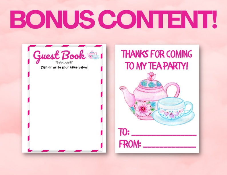 Tea Party Games | Tea Party Birthday Party Games | Tea Party for Girls ...