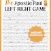 Bible Left-right Game L the Apostle Paul Game L Sunday School Church ...