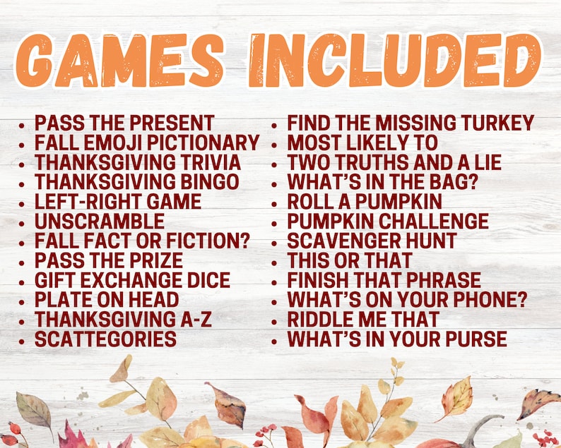 Printable Thanksgiving Games | Thanksgiving Games | Fun Thanksgiving ...