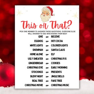 Christmas This or That? | Christmas Party Games | Christmas Party Host ...
