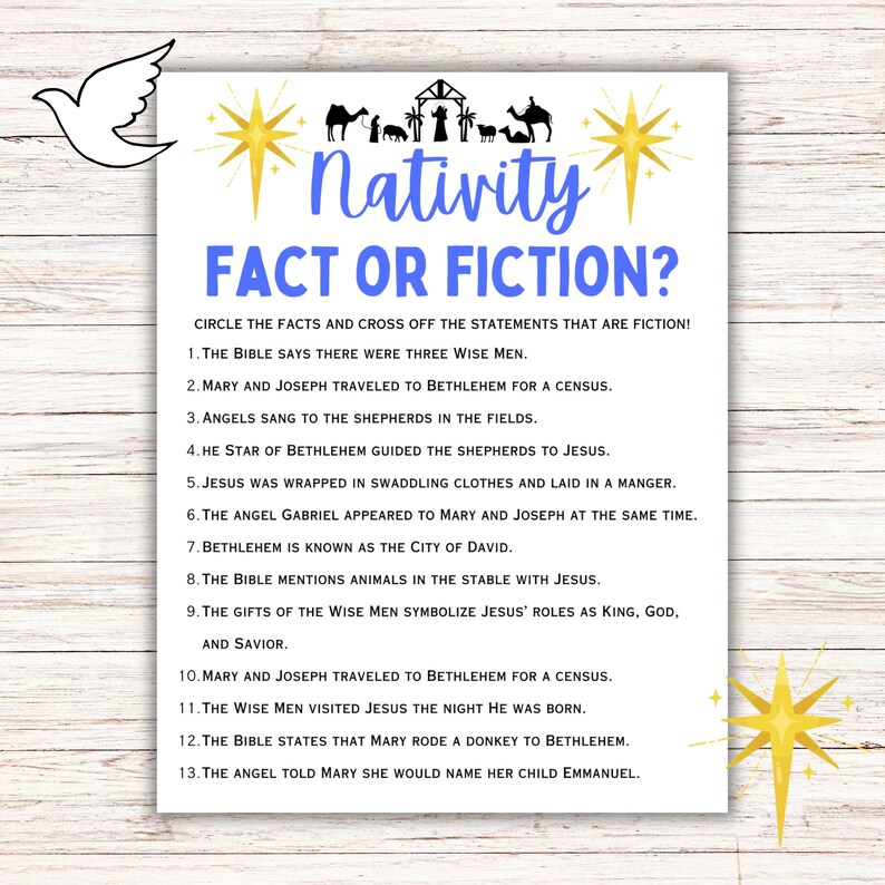 Christmas Bible Trivia | Church Bible Games | Fun Church Games ...