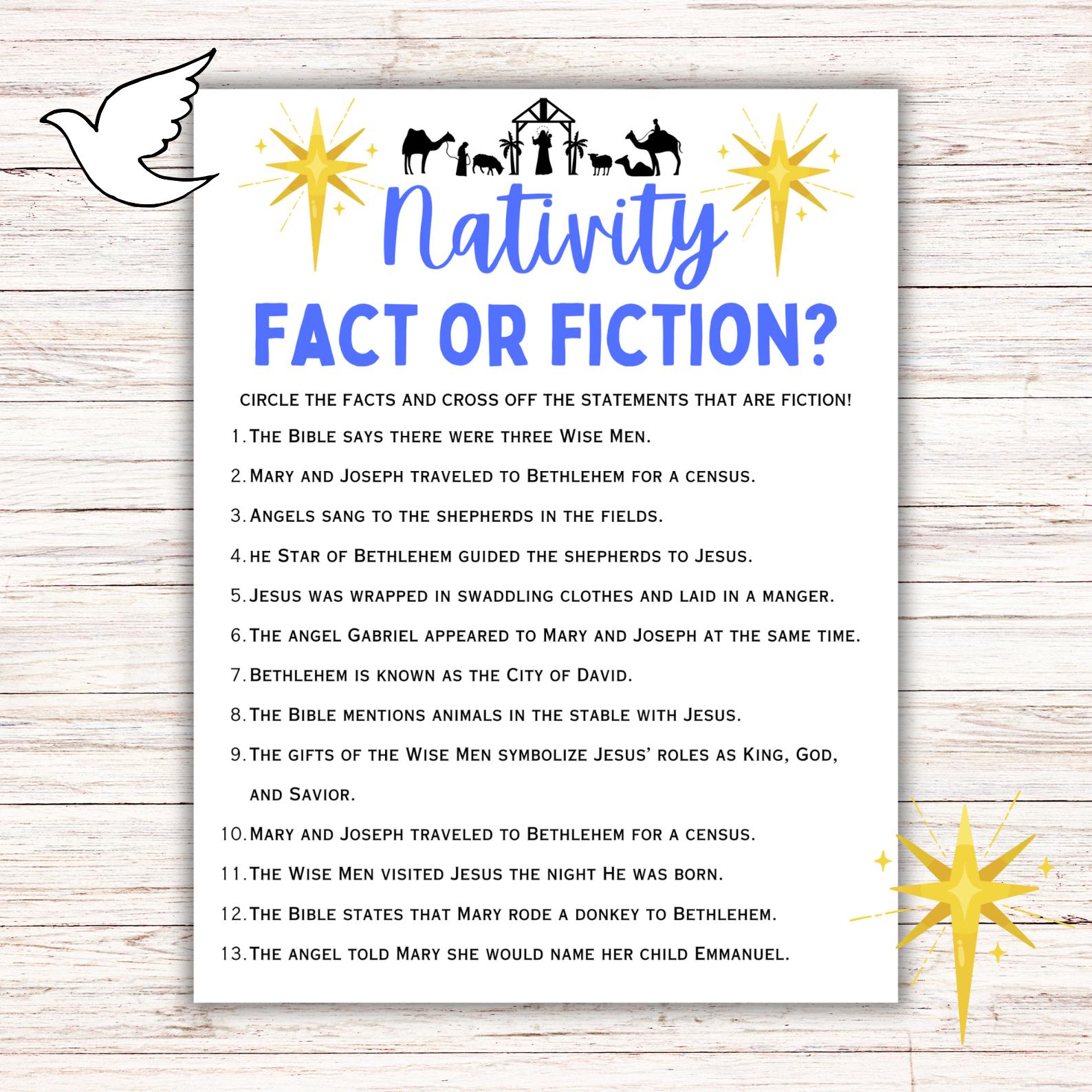 Christmas Bible Trivia | Church Bible Games | Fun Church Games ...