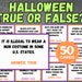 Halloween Trivia Games | Halloween True or False Game | Halloween Party ...