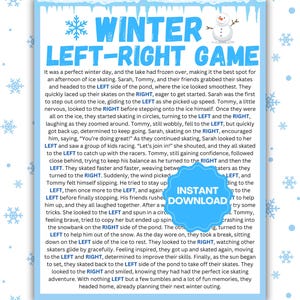 Winter Left-right Game | Winter Pass the Prize | Left Right Winter ...