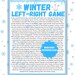 Winter Left-right Game | Winter Pass the Prize | Left Right Winter ...