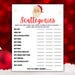 Christmas Scattegories Christmas Party Game Christmas Categories Game ...