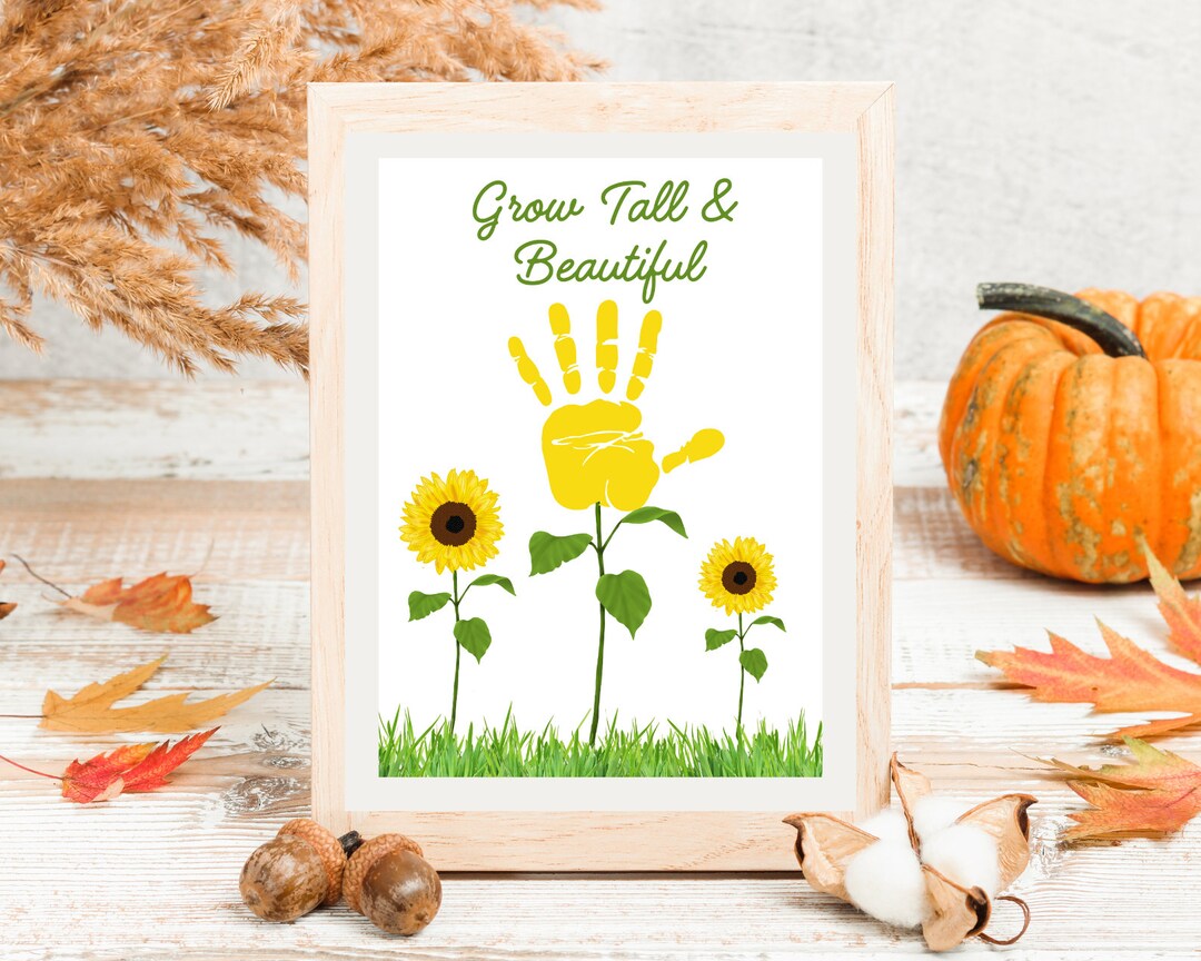 Fall Handprint Craft | Fall-themed Crafts | Fall Craft Activities | Fall Keepsake Craft | Fall ...
