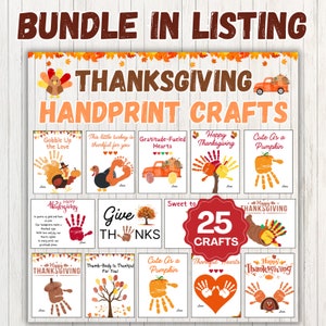 Thanksgiving Handprint Craft | Thanksgiving Craft | Fall Gratitude ...