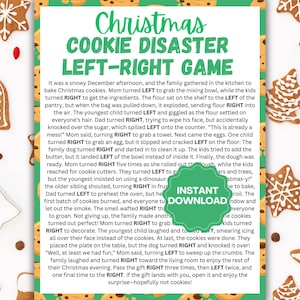 Christmas Cookie Disaster Game | Left-right Christmas Game | Pass the ...