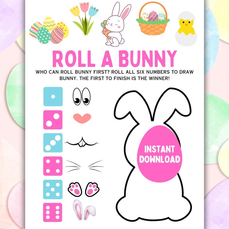 Roll a Bunny - Etsy
