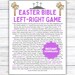Easter Bible Left-right Game | Easter Bible Games | Left-right Bible ...